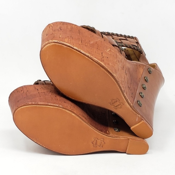 eric rutberg | Shoes | Eric Rutberg Transparent Leather Wedges | Poshmark